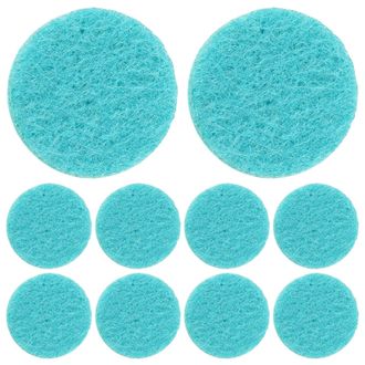 Happyyami ERINGOGO 50 St&uuml;ck Aromapads Rund aus Cellucotton &Auml;therische &Ouml;lpads f&uuml;r Luftbefeuchter und Duftanh&auml;nger Hochabsorbierend Kompakt und Tragbar Dufttablet