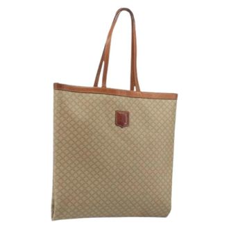 Celine Pre-owned Macadam Canvas Tote Bag - Femme - Pre-owned - Beige - Taille: ONE Size