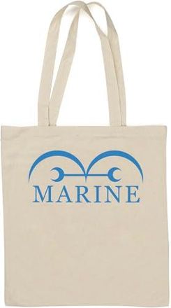 Generic Anime 221 Sac fourre-tout en coton naturel Blanc