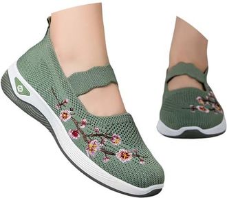 Generic Chaussures plates tendance pour femme - Chaussures de sport - Style r&eacute;tro - Chaussures de marche - Chaussures de balerine - Chaussures de gymnastique 