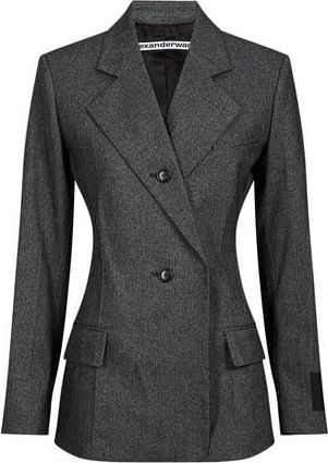 Alexander Wang Veste de tailleur cintr&eacute;e