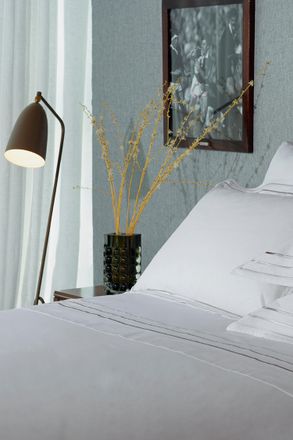 Eden Park Housse De Couette Blanc Et Argenté - Avec Toi Et Les Bleus