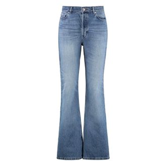 A.P.C. A.p.c., Femme, Jeans, Bleu, Taille: W28 Romy Jean &Eacute;vas&eacute; Taille Haute