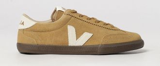 Veja Volley Low-Top-Sneaker aus Leder und Veloursleder mit Logo