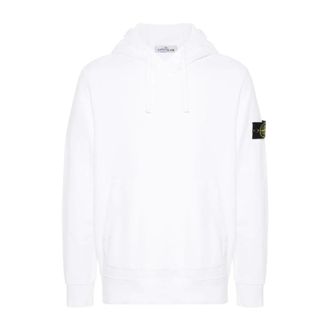 Stone Island Herren, Sweatshirts & Hoodies, Wei&szlig;, XLGr&ouml;&szlig;e
