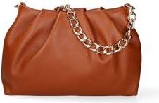 Gave Lux Sac à bandoulière pour femme en cuir véritable Made in Italy 31 x 21 x 7 cm, cuir, Taille unique