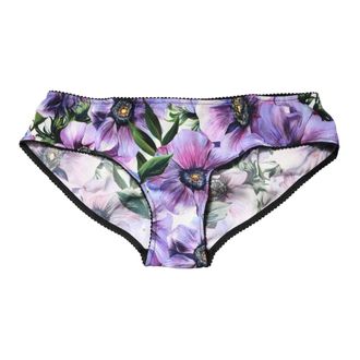 Dolce & Gabbana Femme, Maillots de bain, Multicolore, Taille: 38 FR Brief Panty