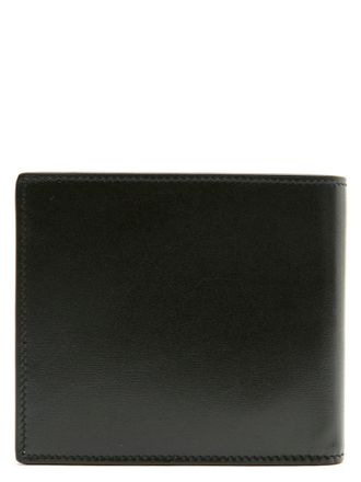 Saint Laurent Mens Black Leather Wallet