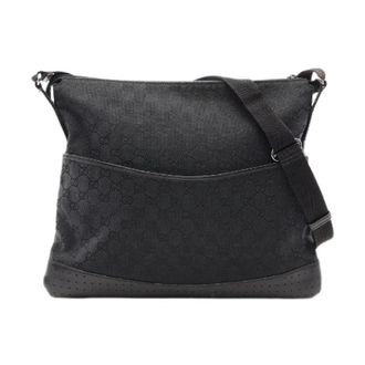 Gucci Pre-owned GG Canvas Umh&auml;ngetasche - - Pre-owned - Damen - Schwarzk - ONE SIZE