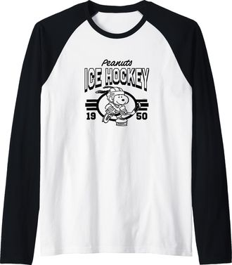 Peanuts Snoopy and Friends Eishockey Raglan