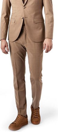 Joop Herren Hose beige meliert Slim Fit