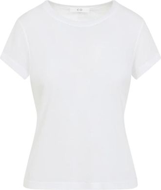 Co Femme, Tops, Blanc, Taille: 38 FR T-shirt 2218Ncr