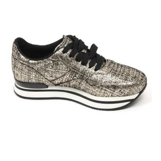 Hogan Neue Sportliche XL Schwarze Schuhe - - Shoes - Damen - Gelb - 35 1/2 EU