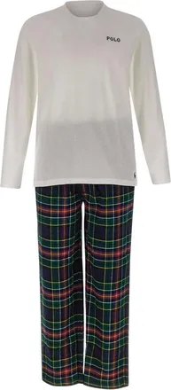 Polo Ralph Lauren Ensemble de pyjama en jersey de coton et flanelle &agrave; carreaux - Homme - V&ecirc;tements de nuit et de d&eacute;tente - Multicolore - Taille: M