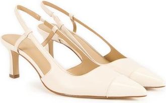 Michael Kors Sling-back Alora en cuir m&eacute;lang&eacute;