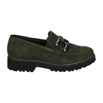 Semler Gr&uuml;ne Wildleder Slip-On Schuhe - - Shoes - Damen - Gr&uuml;n - 42 EU