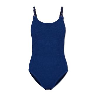 Hunza G Camille One-piece Badeanzug - - Swimwear - Damen - Blau - ONE SIZE