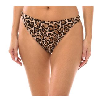 Michael Kors Logo Ring Bikinihose - - Swimwear - Damen - Braun - XS