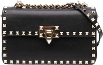 Valentino Sac bandouli&egrave;re vintage Pre-owned - Femme - Pre-owned - Noir - Taille: ONE Size