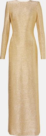 Oscar De La Renta Robe aus Lamé