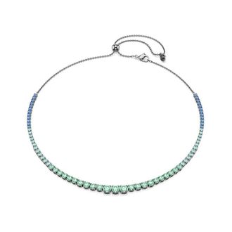 Swarovski Matrix Halskette - - Accessories - Damen - Gr&uuml;n - ONE SIZE
