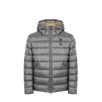 Blauer Acton Pufferjacke - - Jackets - Herren - Grau - M