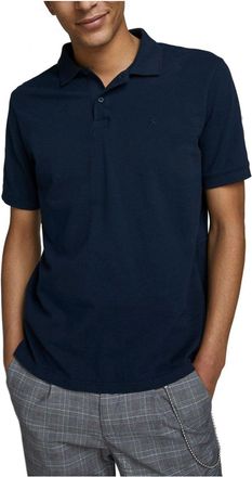 Jack & Jones Herren Polo Shirt Pique Kurzarm Hemd Basic T-Shirt mit Kragen