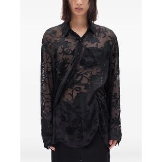 Ann Demeulemeester Mark Floral Pocket Shirt