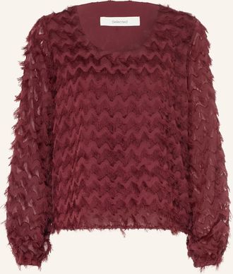 Selected Blusenshirt rot