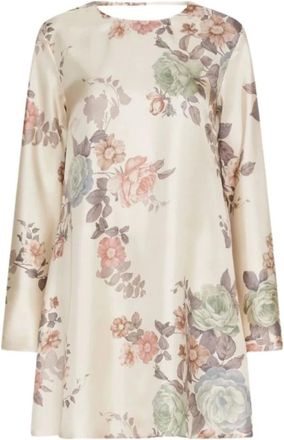 Marella Femme, Robes, Multicolore, Taille: 40 FR Samba001 Cipria