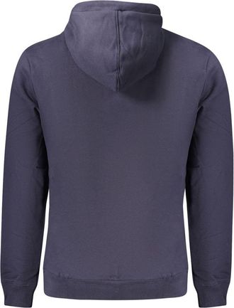 Napapijri Logo-Appliqu&eacute; Cotton Hoodie - Blue