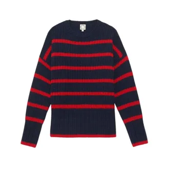 Ines De La Fressange Damen, Strickwaren, Blau, LGr&ouml;&szlig;e