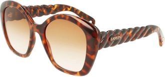 Lanvin Femme, Accessoires, Brun, Taille: ONE Size Lnv628S-214 Lunettes de soleil