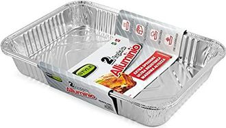 GiòStyle 5980007 6 prz 2 Stück extra dick 110 µ, Aluminium