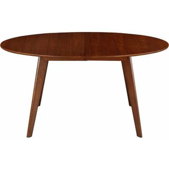 Miliboo Design-Esstisch ausziehbar Nussbaum L150-200 MARIK