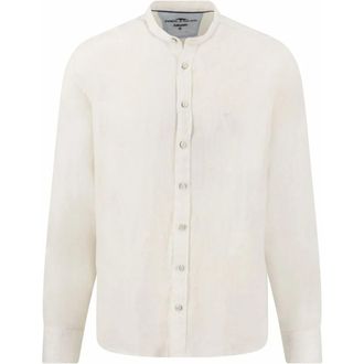 Fynch-Hatton Klassisches Langarmhemd - - Shirts - Herren - Wei&szlig; - XL