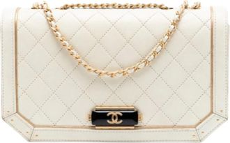 Chanel Sac bandouli&egrave;re Pre-owned - Femme - Pre-owned - Beige - Taille: ONE Size