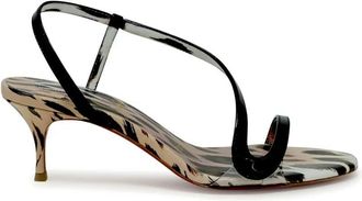 Christian Louboutin Sandalen - 1250991 8094 Rose Patent Rosalie 55 Sandals - Gr. 38,5 (EU) - in Rosa - f&uuml;r Damen