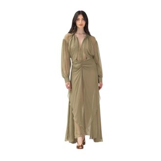 Erika Cavallini Semi Couture Damen, Kleider, Gr&uuml;n, MGr&ouml;&szlig;e