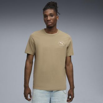 Puma T-shirt &agrave; motif PUMA Class Homme, V&ecirc;tements, Beige, L