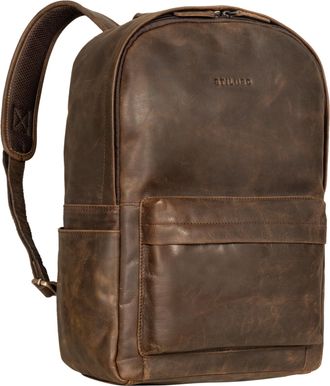 STILORD Arik Rucksack Herren Leder Gro&szlig;er Laptoprucksack 16 Zoll Vintage Business Rucksack aus Echtleder Arbeitsrucksack & Cityrucksack f&uuml;r B&uuml;ro, Uni & Freize