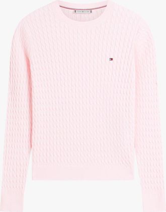 Tommy Hilfiger Pull torsad&eacute; en coton