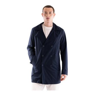 People of Shibuya Teshio Trenchcoat - - Coats - Herren - Blau - 2XL