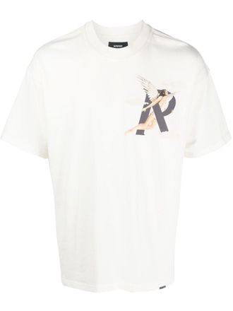 Represent t-shirt &agrave; imprim&eacute; graphique - Blanc