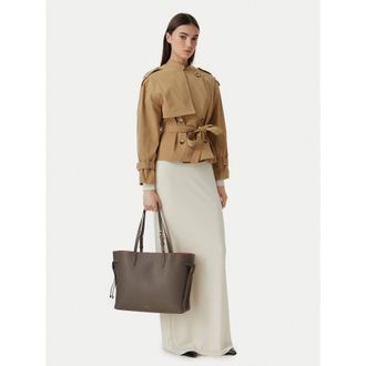 Furla Handtasche Furla Ava L WB02001 BX4329 CN 4916S Dunkelgrau