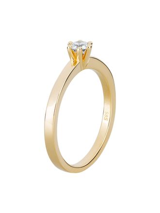 Orolino Ring Gold 585 mit nat&uuml;rlichem Brillant 0,25 ct