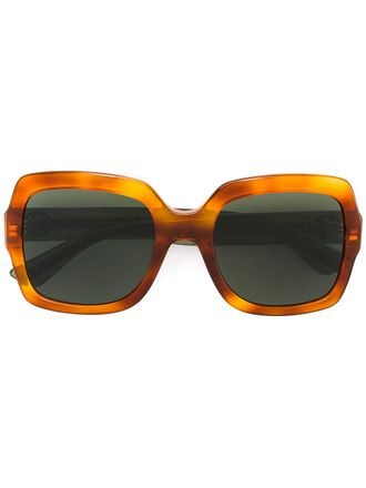 Gucci Quadratische Oversized-Sonnenbrille - Braun