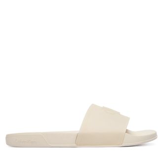 Calvin Klein Pantoletten Calvin Klein Ess Slide Tpu HW0HW02959 Creme