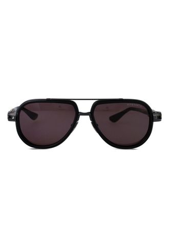 Dita Eyewear lunettes de soleil Vastik DTS441-A-02 &agrave; monture pilote - Noir