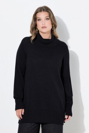 Miamoda Strickpullover Pullover A-Linie Rollkragen